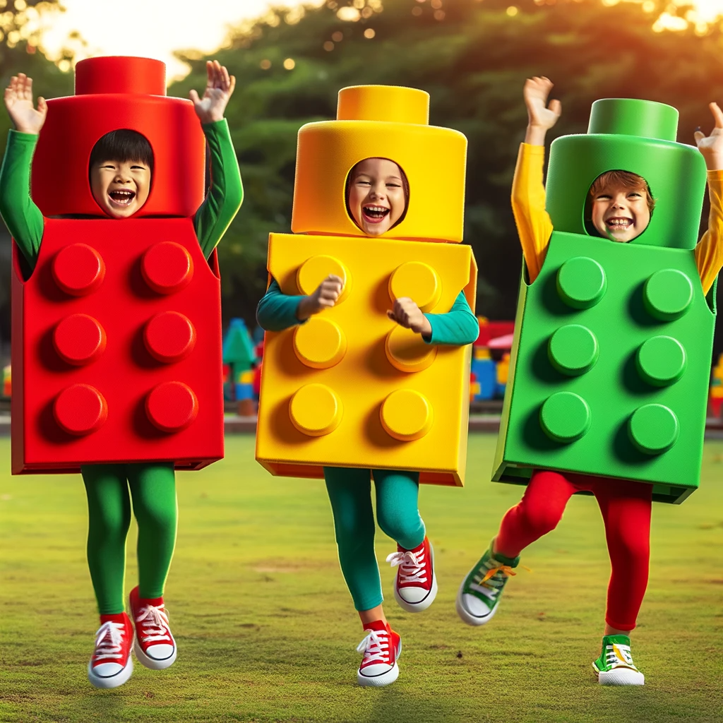 Lego kostume DIY - FastelavnsKongen